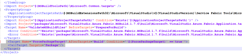 Build Service Fabric .NET applications with CMD and Azure DevOps - GeralexGR